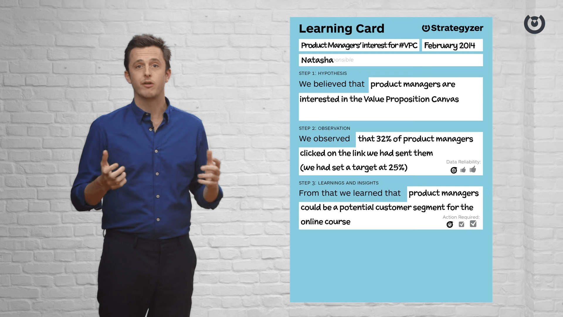 Capture (Customer) Insights and Actions with the Learning Card
